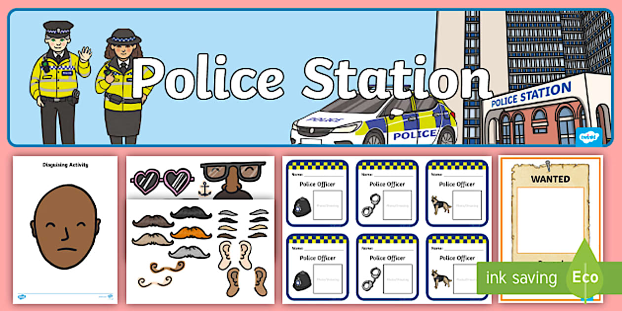 Police Station Role Play Pack - Primary Resources - Twinkl