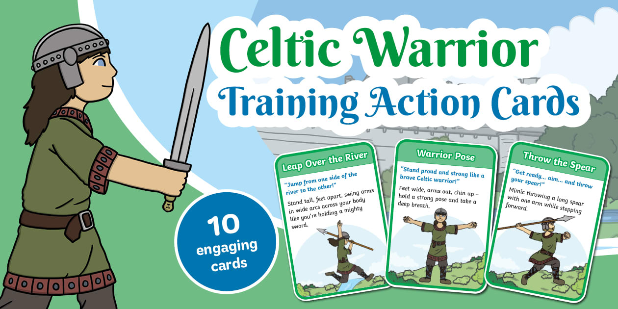 Celtic Warrior Training Action Cards