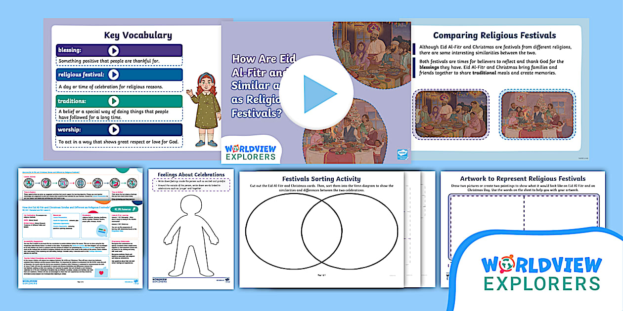 RE: Ramadan and Eid: KS1 Lesson Pack 6 (teacher made)