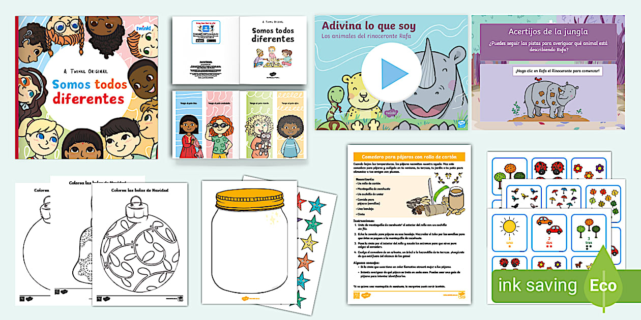 Paquete de prueba para preescolar Colombia - Gratis - Twinkl