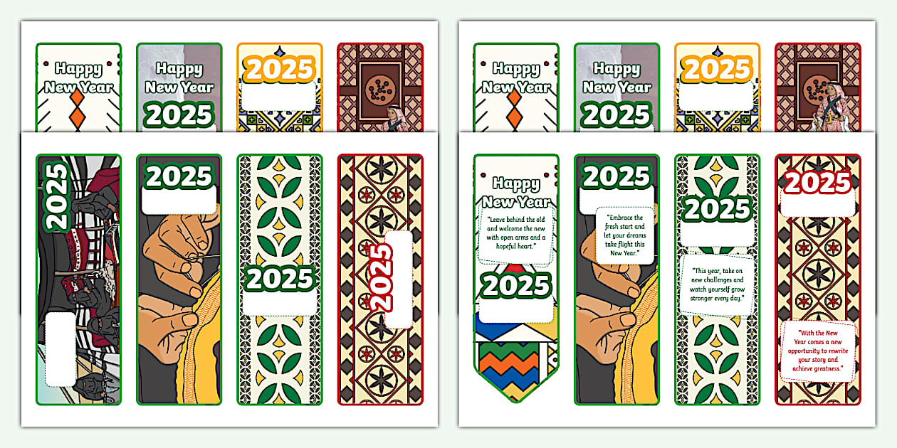 Saudi Bookmarks | New Year Gift | Twinkl | Bookmarks | KS1