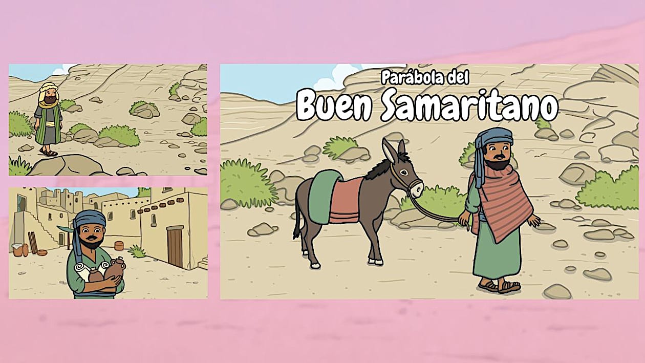 Video: La historia del Buen Samaritano animada | Twinkl