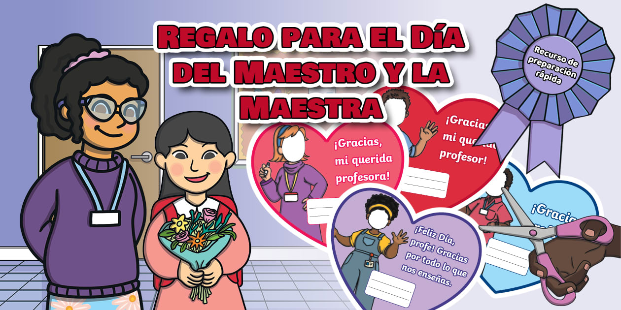 Regalo para el Día del Maestro y la Maestra