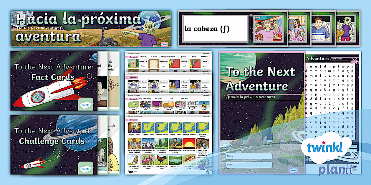 👉 PlanIt Year 6 Spanish Display Pack: To the Next Adventure