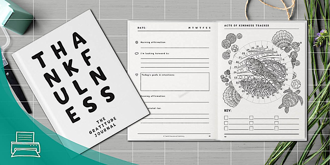 Thankful - The Gratitude Journal | Twinkl Busy Bees - Twinkl