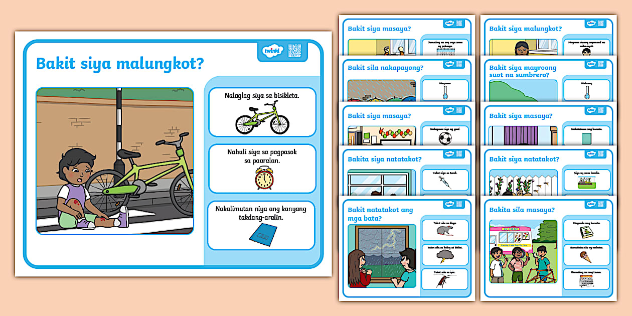 Mga Tanong Na Bakit | Grade 1 | Twinkl (teacher made)