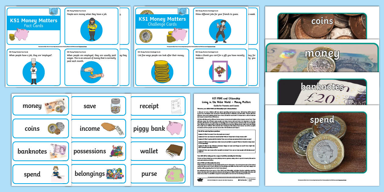 FREE! - PSHE: KS1 Money Matters - Additional Resources