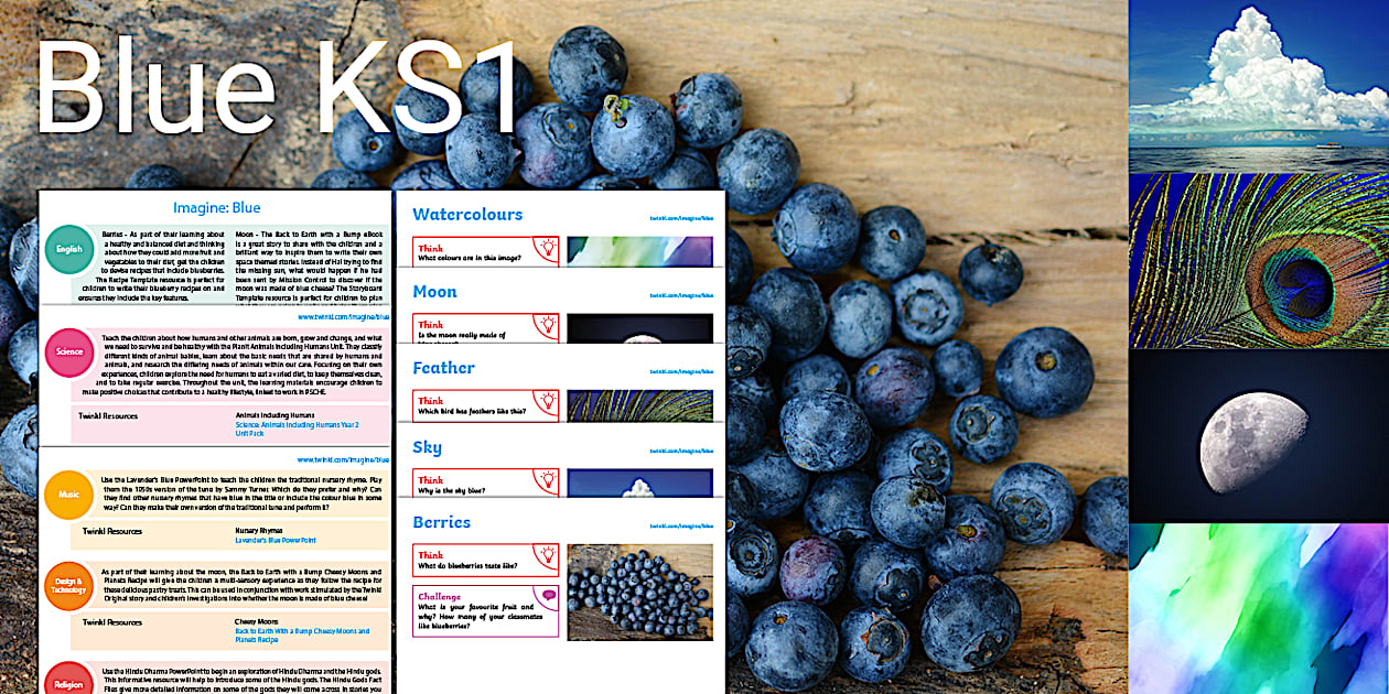 KS1 Imagine Blue Resource Pack | Twinkl (Teacher-Made)
