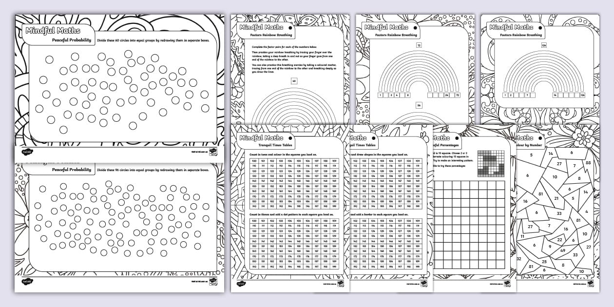 Mindful Maths Year 5 Activities (teacher made) - Twinkl