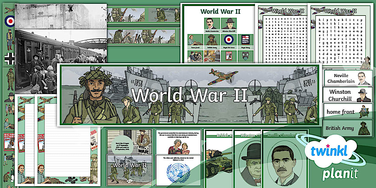 History: World War II LKS2 Additional Resources - Twinkl