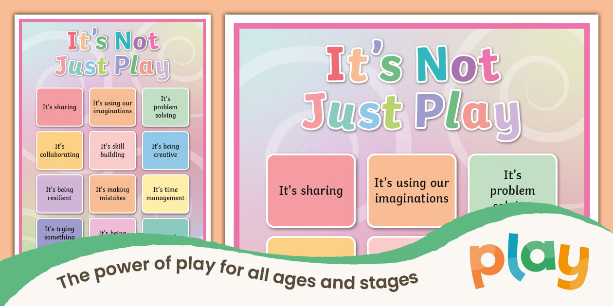 It's Not Just Play Poster