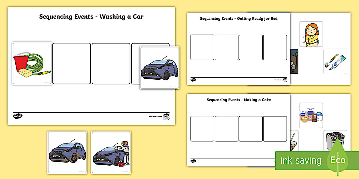 TAS Sequencing Activity Pack (teacher made) - Twinkl