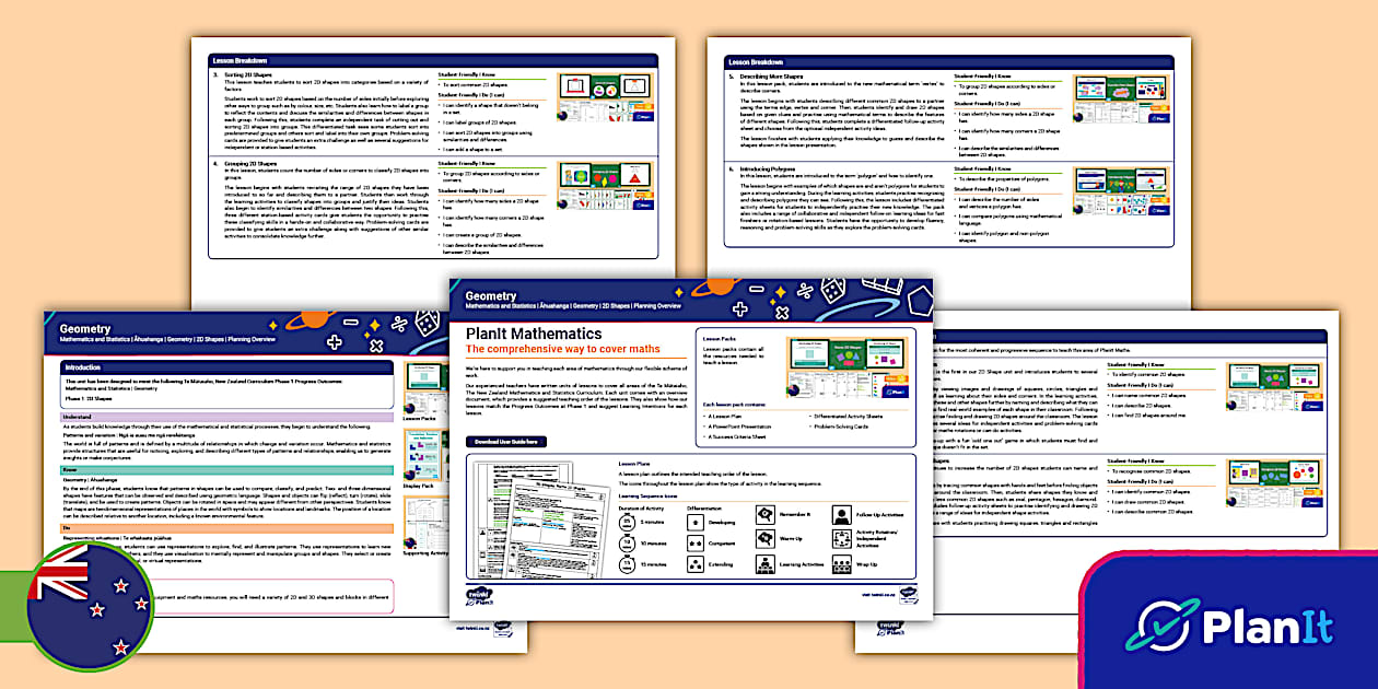 * NEW * Phase 1 Space: 2D Shapes Overview (Teacher-Made)