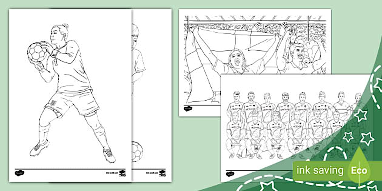Football Fever Colouring Pages (teacher made) - Twinkl