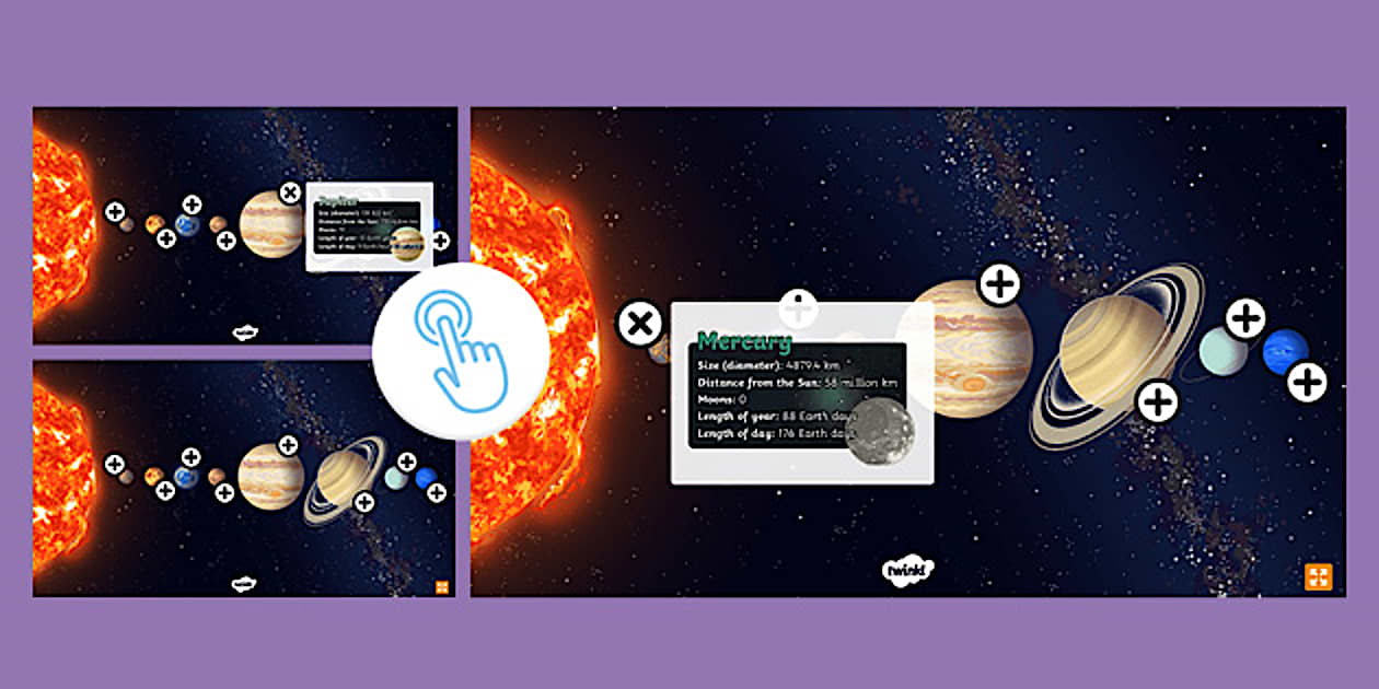 Solar System Hotspots | Primary Science Resources - Twinkl