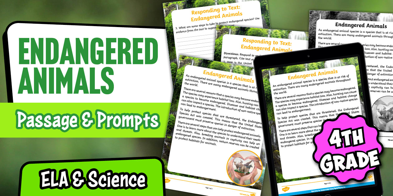 Fourth Grade Reading Passages Text Evidence Writing Prompts