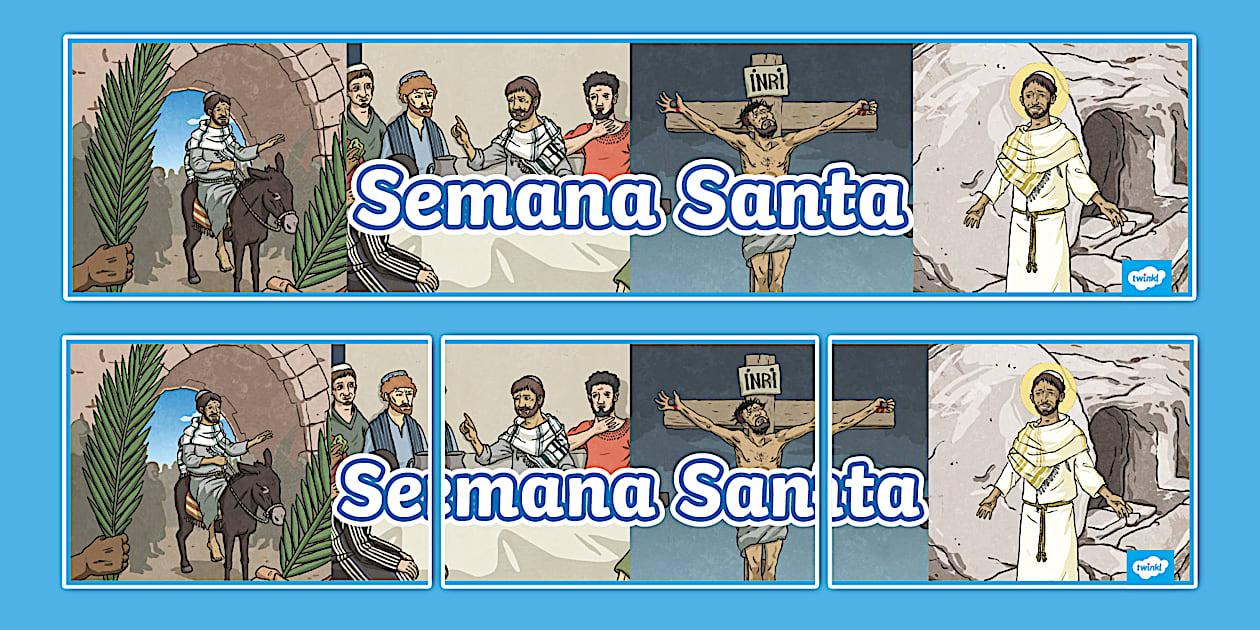 Pancarta: Semana Santa | Recursos Educativos Twinkl - Twinkl