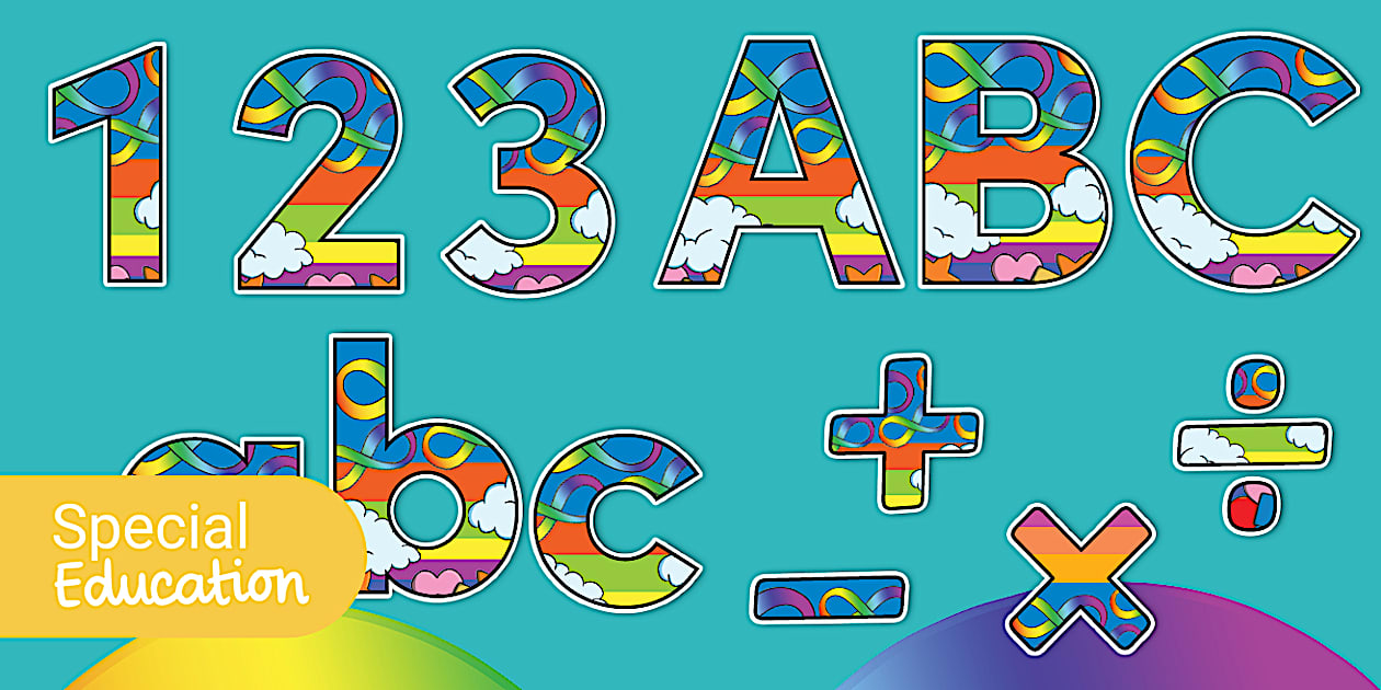 Neurodiversity Lettering | Twinkl USA (teacher made)