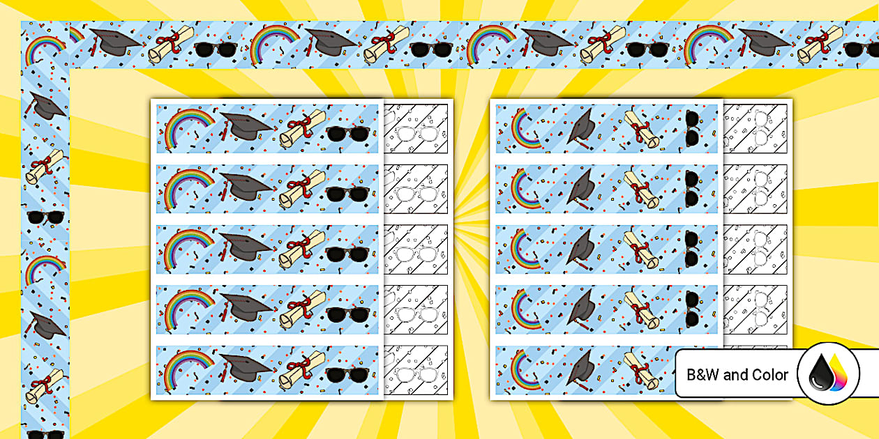 Our Future Looks Bright! Graduation Bulletin Board Borders