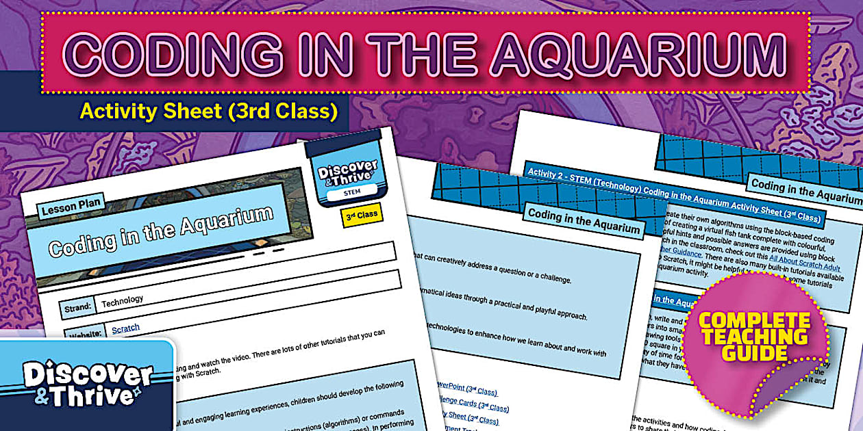 STEM Coding Aquarium Lesson Plan