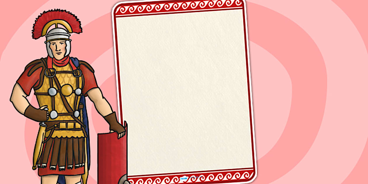 The Romans Themed Themed Editable Poster Template - Twinkl
