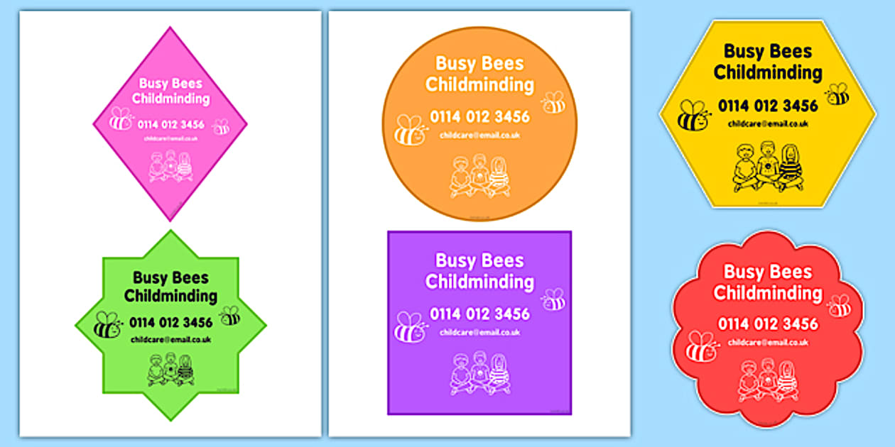 Customisable childminder plaques and signs | Twinkl - Twinkl