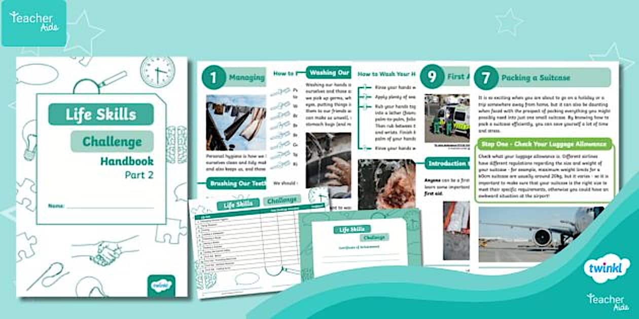 Life Skills Challenge Handbook-Part 2 For Support Staff