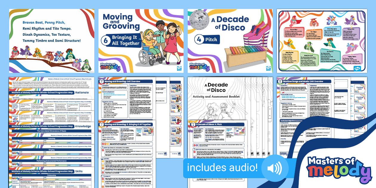👉 Masters of Melody Taster Pack (teacher made) - Twinkl