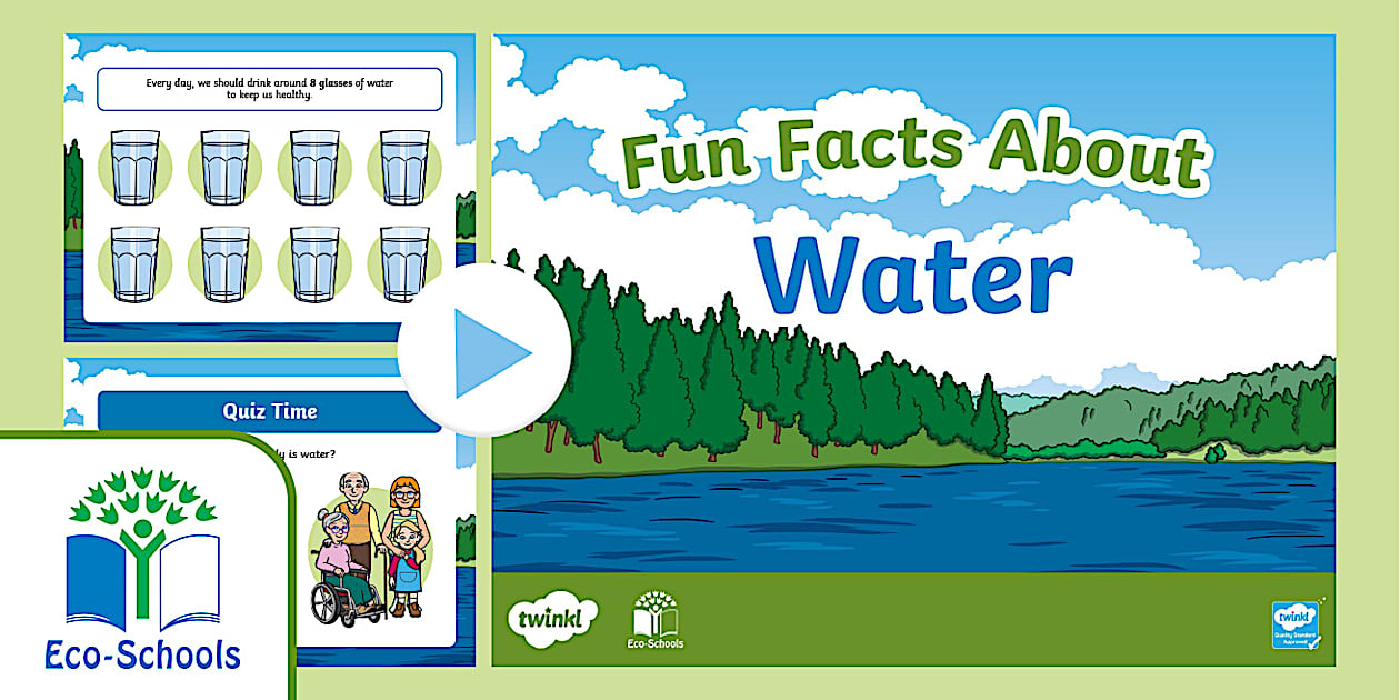 Eco-Schools NI: Fun Facts About Water PowerPoint - Twinkl