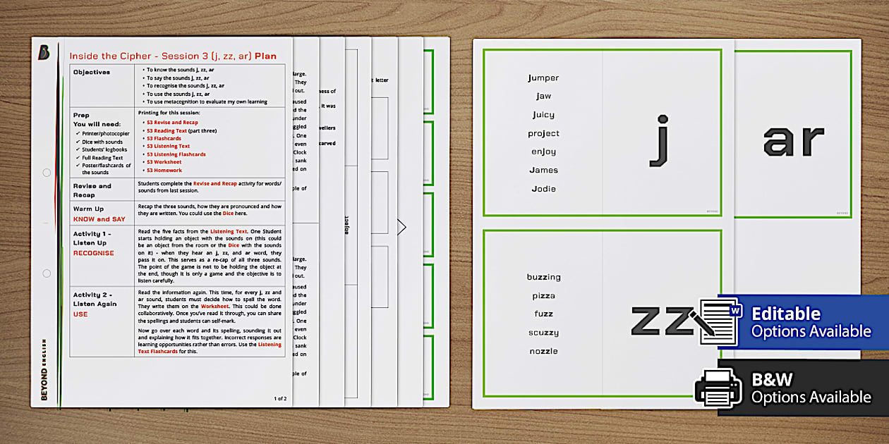 ITC Phonics Stage Three, Week 1 (teacher made) - Twinkl