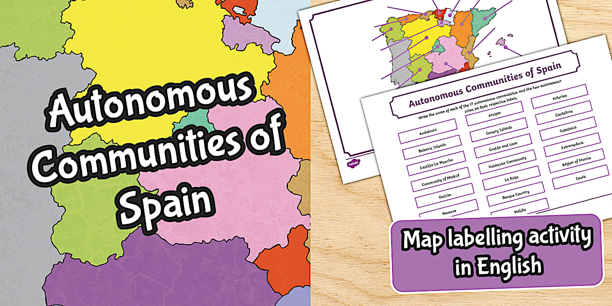Interactive Map: Autonomous Communities of Spain - Game