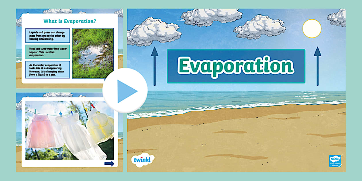 What is Evaporation? PowerPoint - Science Resource - Twinkl