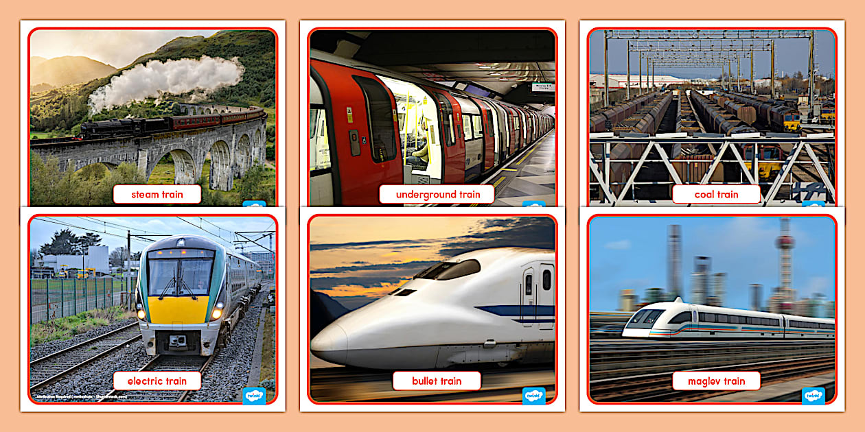 Train Photos (teacher made) - Twinkl