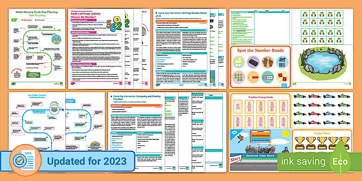 FREE! - 👉 Maths Same-Day Intervention Taster Pack EYFS and KS1