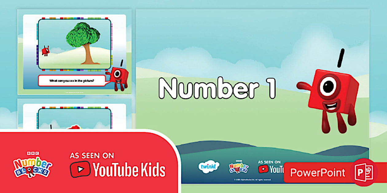 Numberblocks: Number 1 PowerPoint | Math & Counting