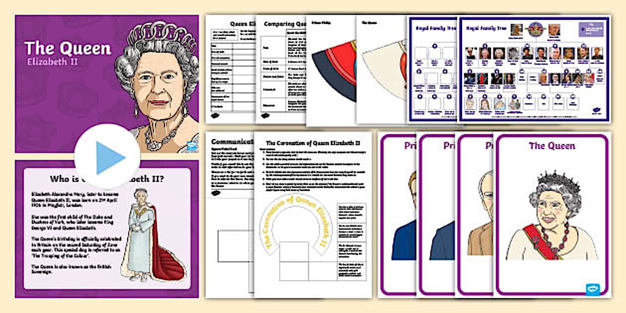 The Royal Family Lapbook After SATs Project - Twinkl