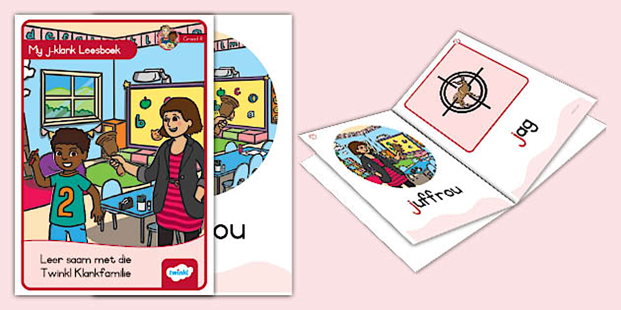 Graad R Klanke Leesboek j - Twinkl