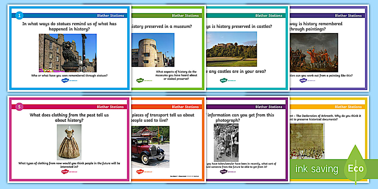 How History Is Remembered First Level Blether Stations