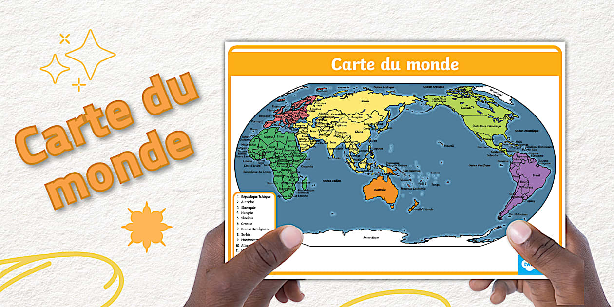 Carte du monde