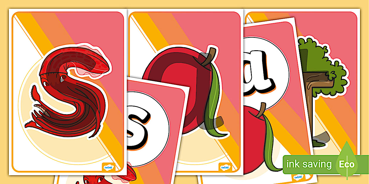 Phase 2 Mnemonic Display Posters (teacher made) - Twinkl