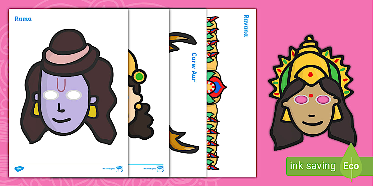 Mygydau Chwarae Rôl Diwali (teacher made) - Twinkl