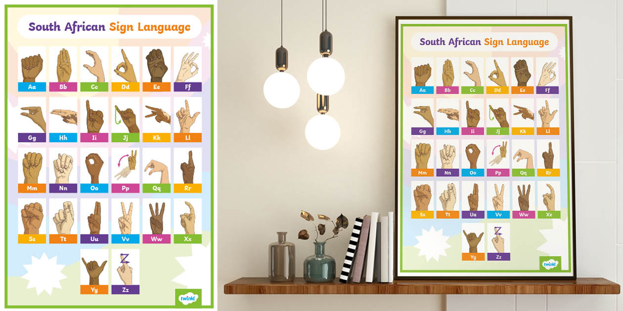 SASL Classroom Display Poster