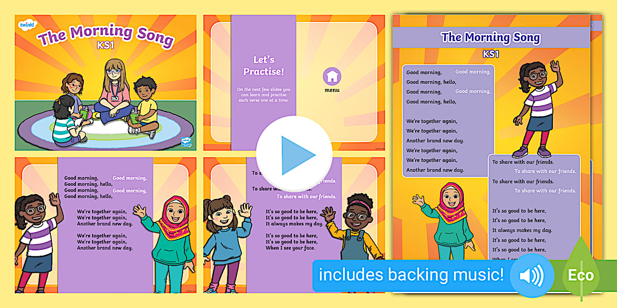 👉 The Morning Song KS1 (teacher made) - Twinkl