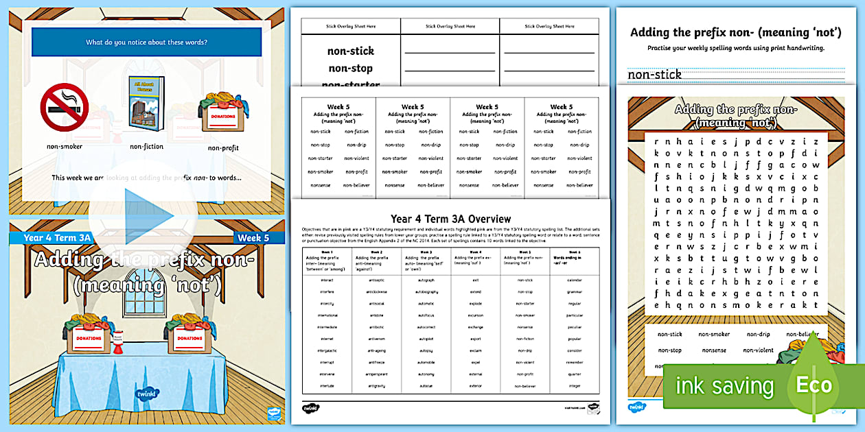 Year 4 Term 3A Week 5 Spelling Pack (teacher made) - Twinkl