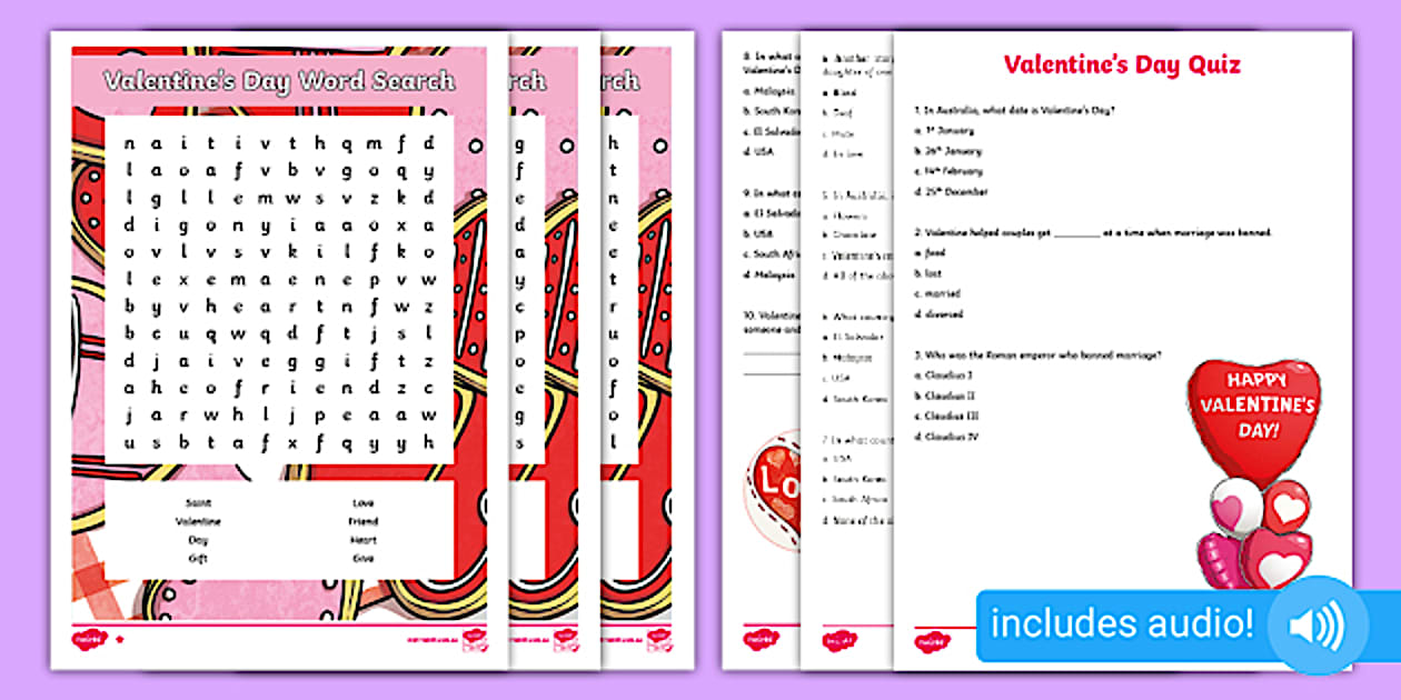 Crash Course Podcast Valentine's Day Resource Pack