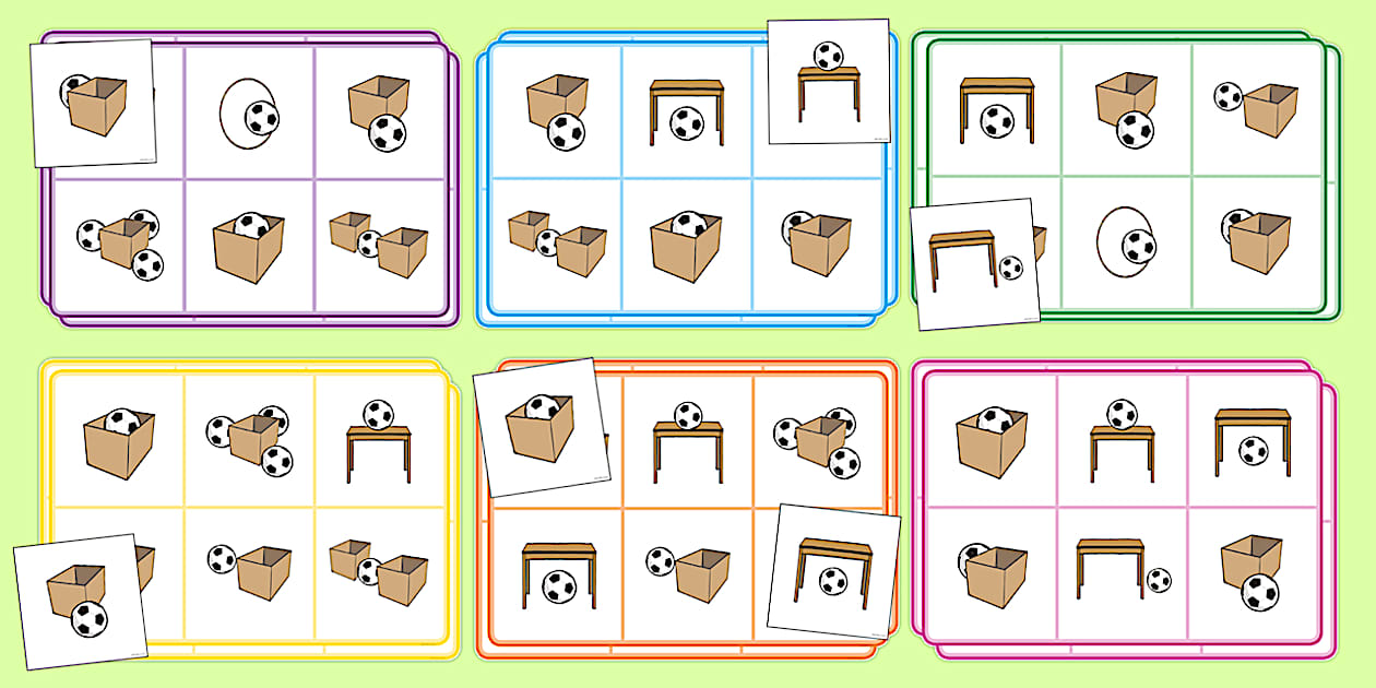 Positional Language Bingo English/Romanian - Positional Language Bingo