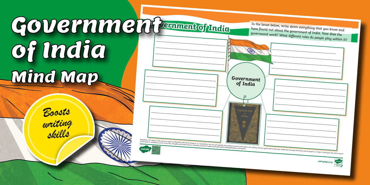 * NEW * Government of India Mind Map