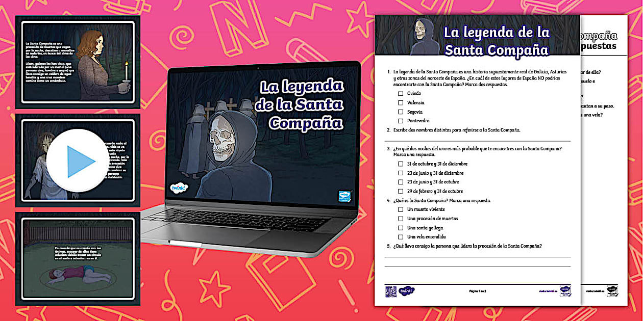 Cuento y comprensión lectora: La leyenda de la Santa Compaña