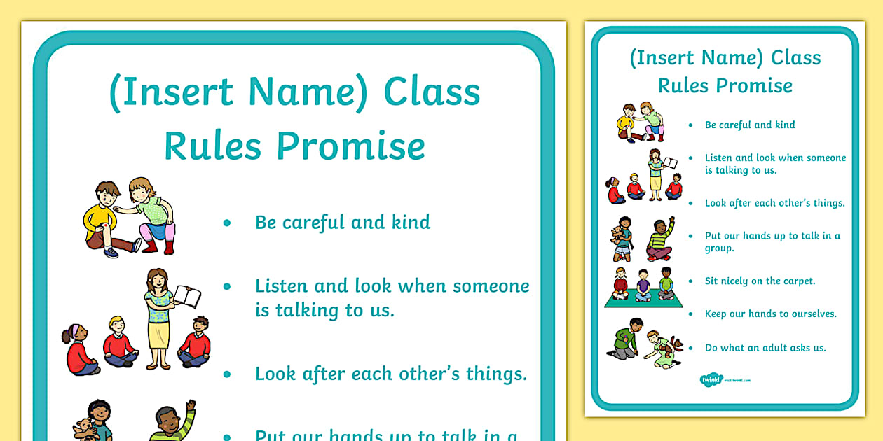 Classroom Rules | Behavioural Management | Primary Resource