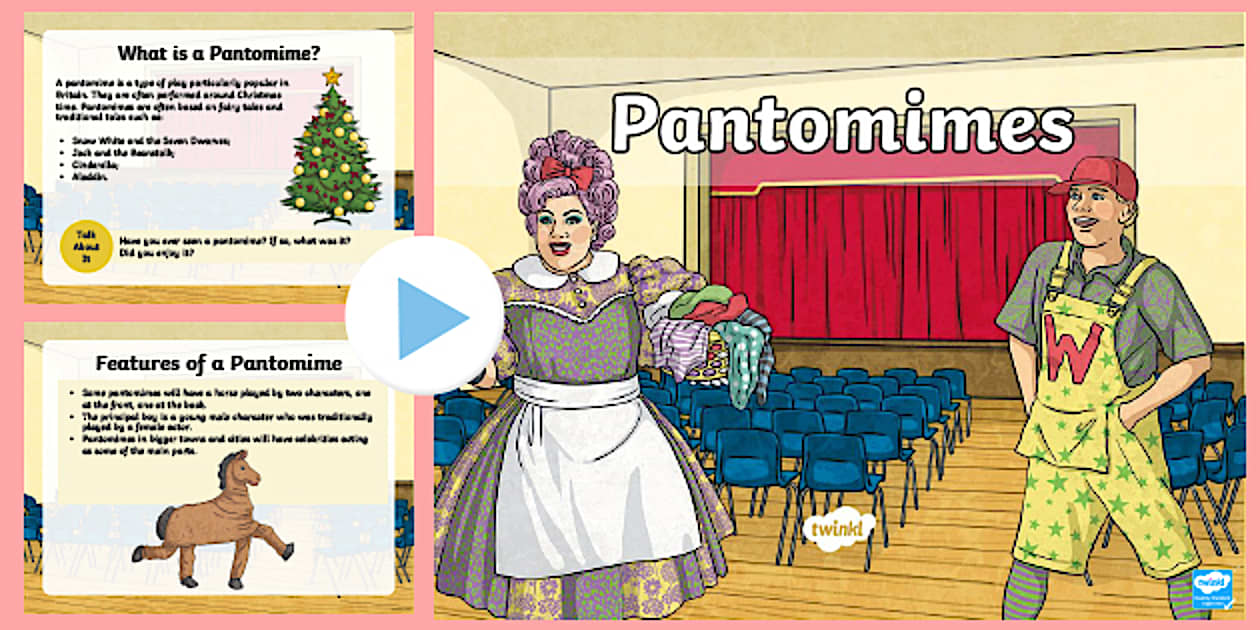 KS2 Pantomime PowerPoint (teacher made) - Twinkl